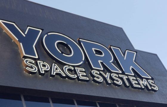York Space Systems - Exterior | Rino Sign Works